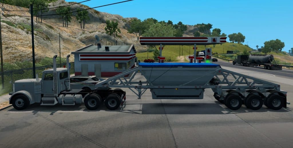 Ownable Bottom Dump Trailer v1.1 1.42 Mod - ATS Mod | American Truck ...