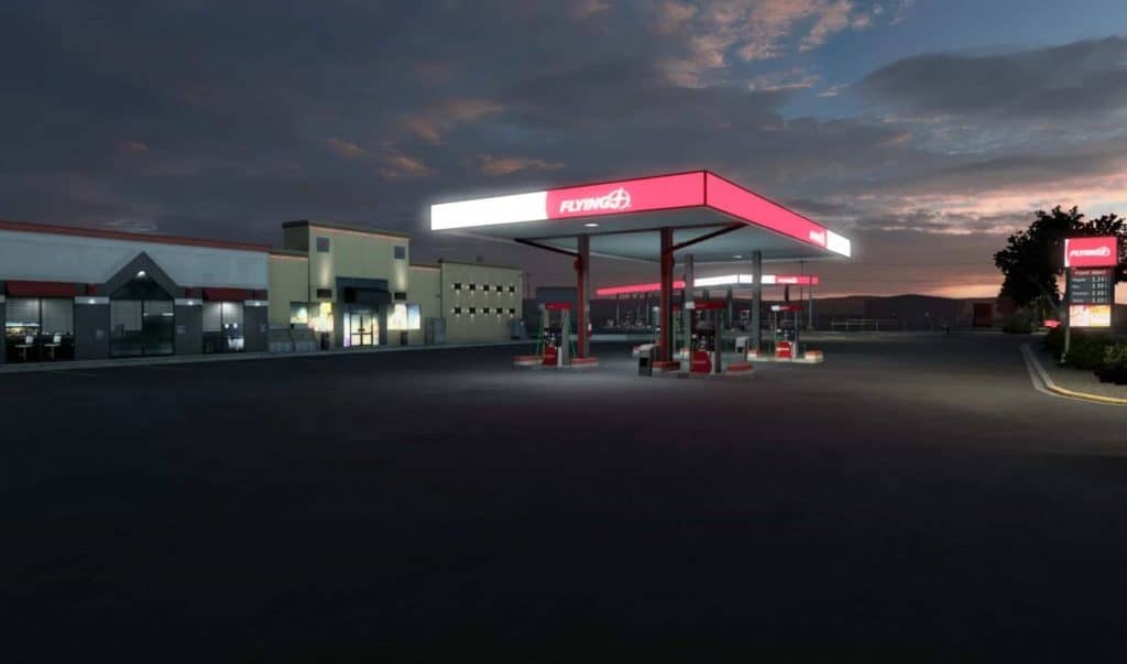 Real companies, gas stations & billboards v3.1.07 Mod - ATS Mod ...