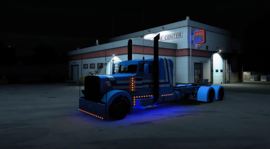 Rezbilt 389 Truck 1.42 Mod - ATS Mod | American Truck Simulator Mod