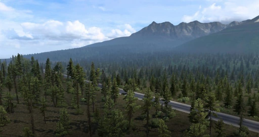 Route Alaska v1.3 Mod - ATS Mod | American Truck Simulator Mod