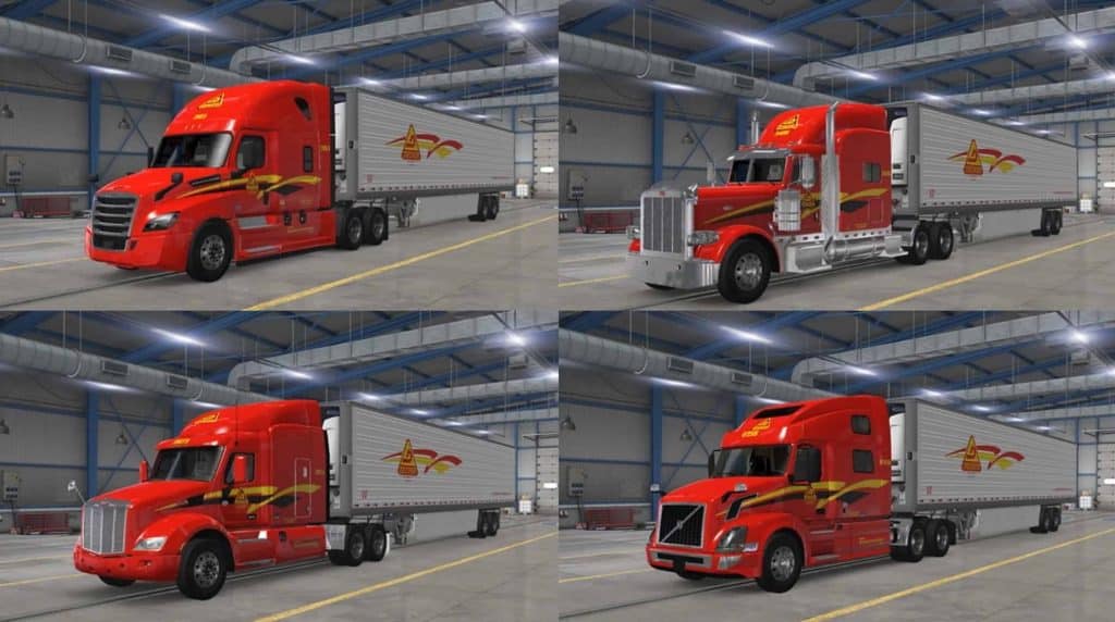 ATS Skinpack by Ankrpl v2.2 Mod - ATS Mod | American Truck Simulator Mod