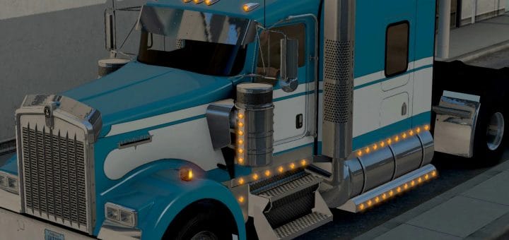 Western star 4900 custom parts mod - ATS Mod | American Truck Simulator Mod