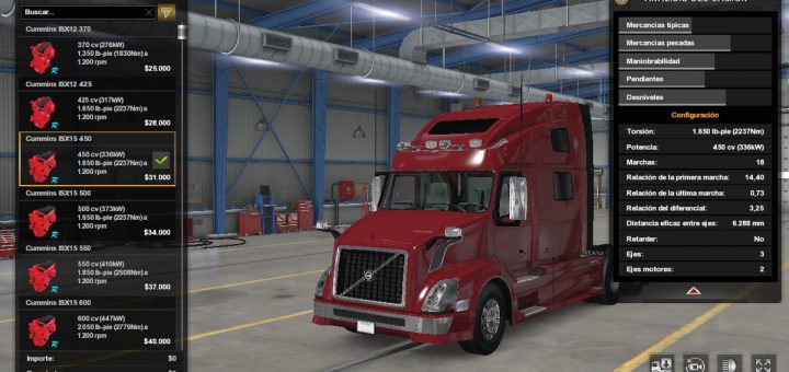 ATS Parts / Tuning Mods | American Truck Simulator Parts / Tuning mods