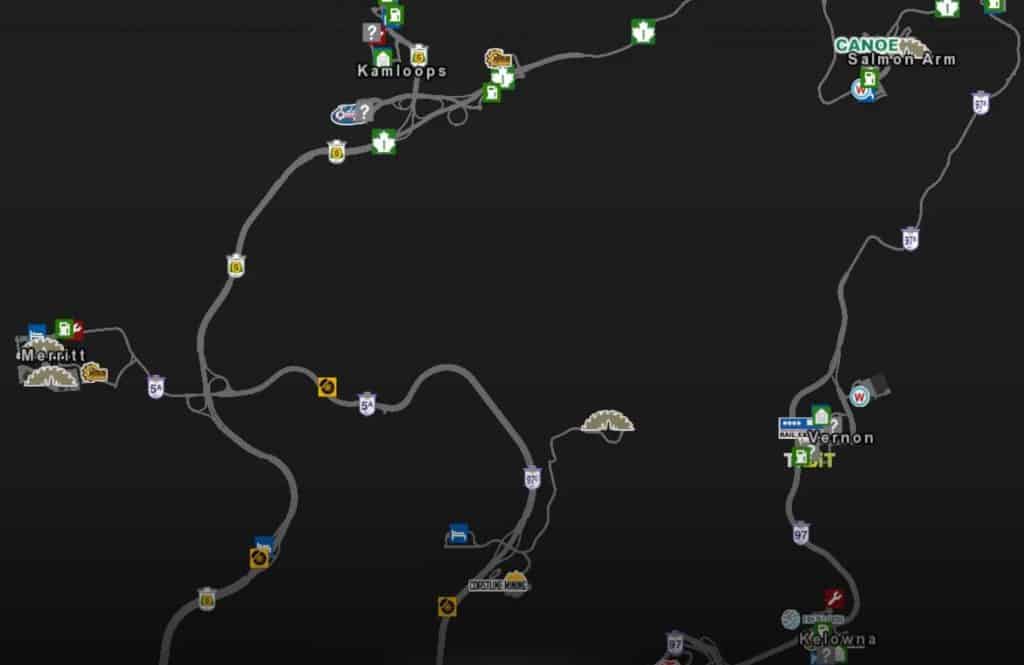 ProMods New Map Icons v1.43 Mod - ATS Mod | American Truck Simulator Mod