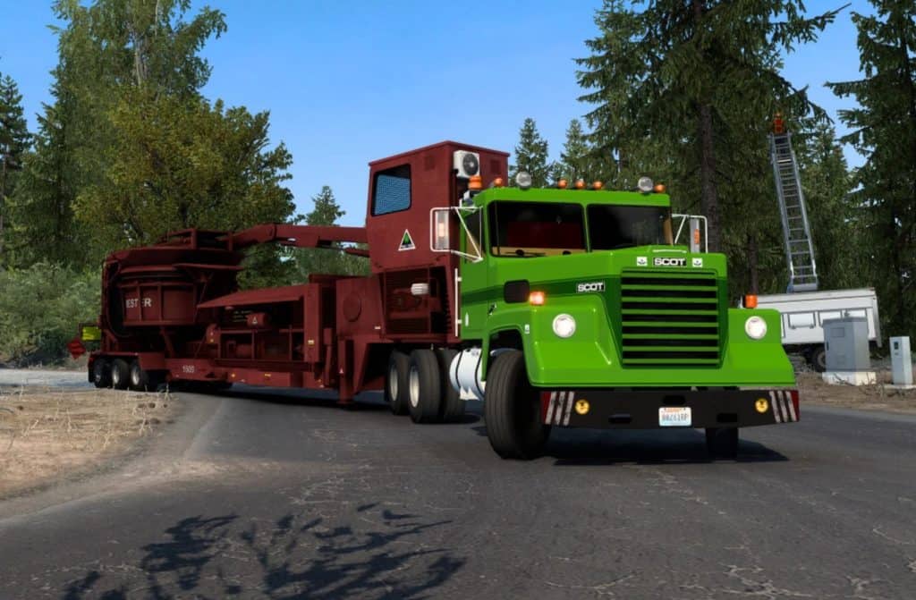 Scot A2HD Truck v2.0.4 1.43 Mod - ATS Mod | American Truck Simulator Mod