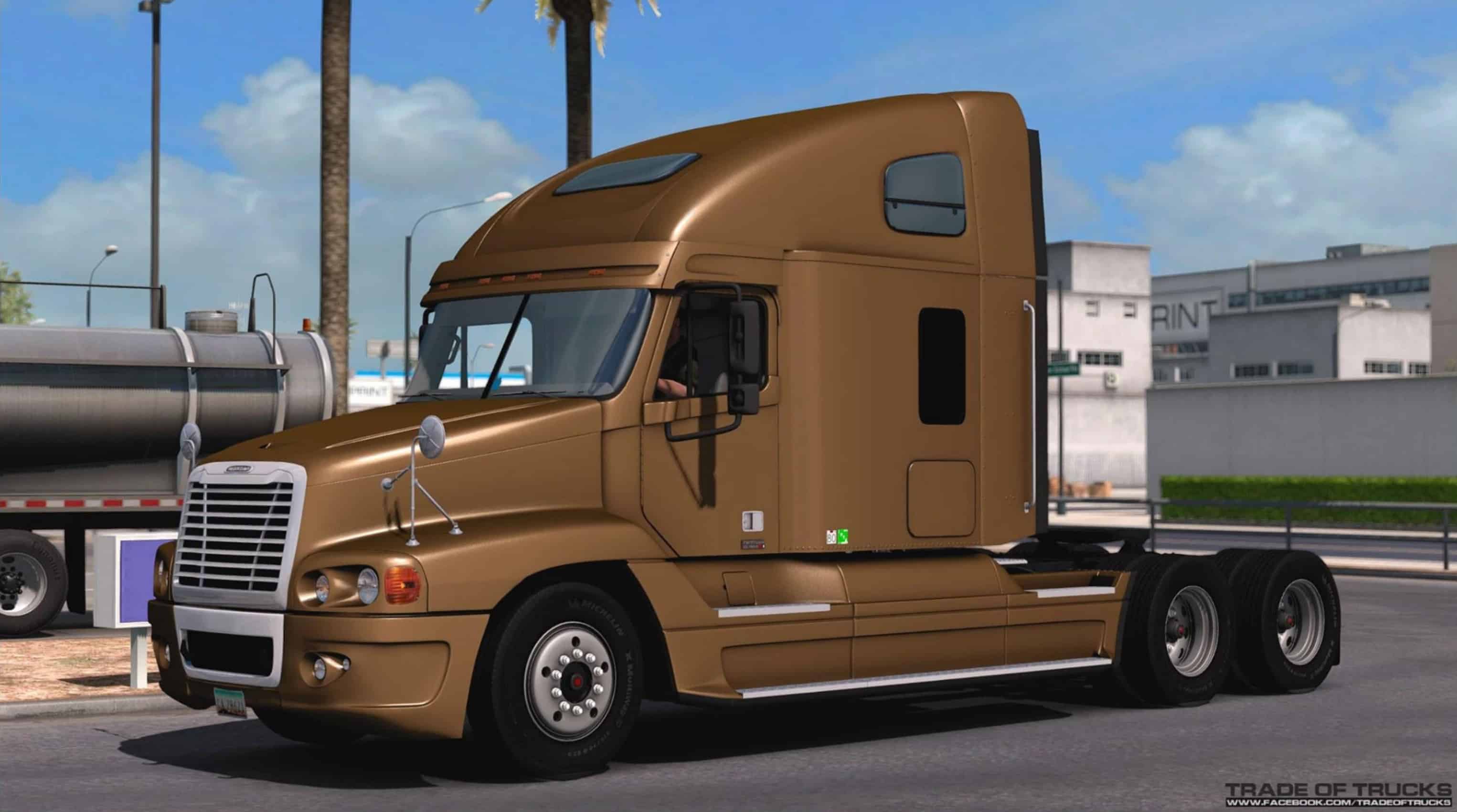 Freightliner Century & Columbia С 120 v3.7 ATS 1.43 Mod - ATS Mod ...