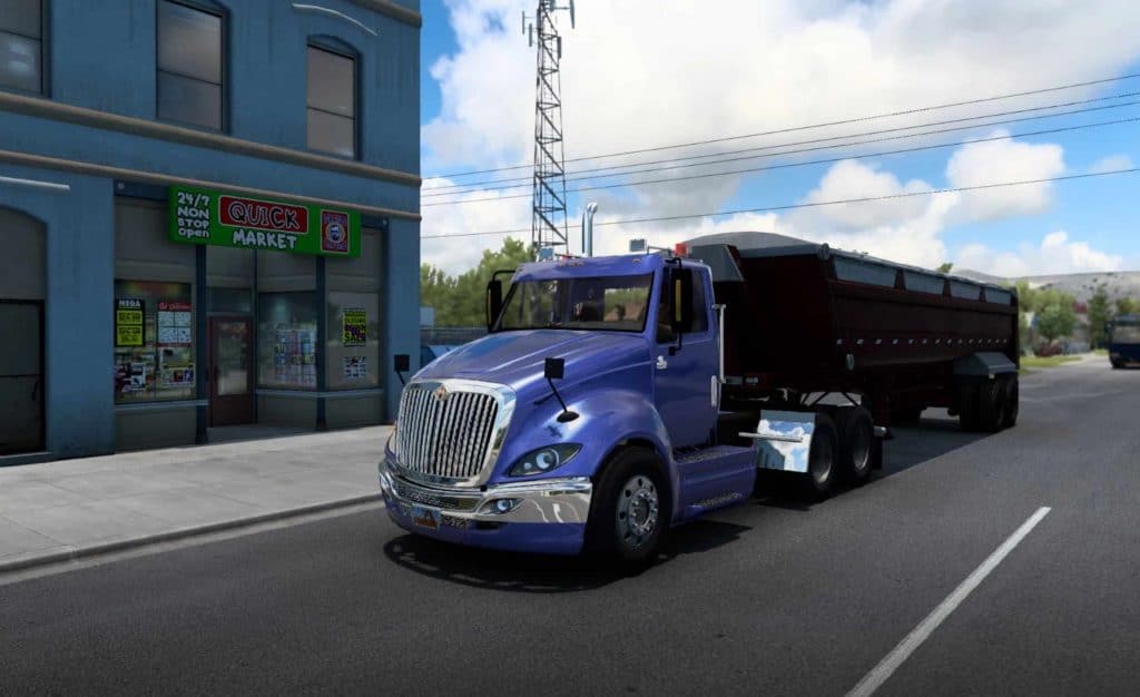 International ProStar Daycab rework for ATS 1.36 Mod - ATS Mod ...