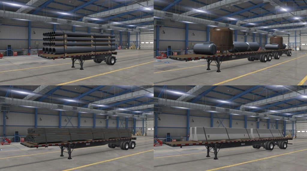 Mark's Flatbed Cargo Variety v1.1 Mod - ATS Mod | American Truck ...