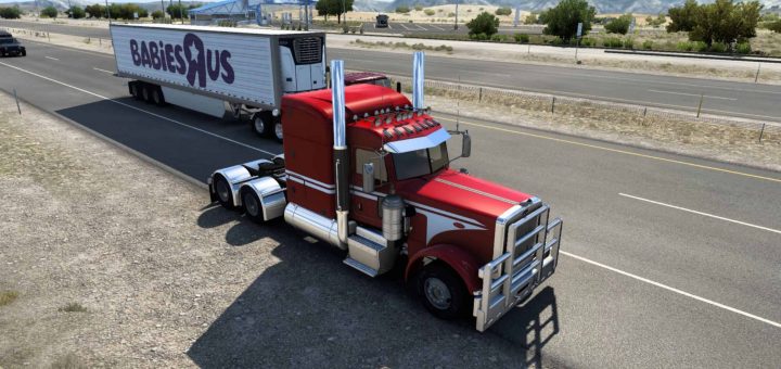 The Godfather's Chip Vans Ai Traffic Pack v1.0 Mod - ATS Mod | American ...