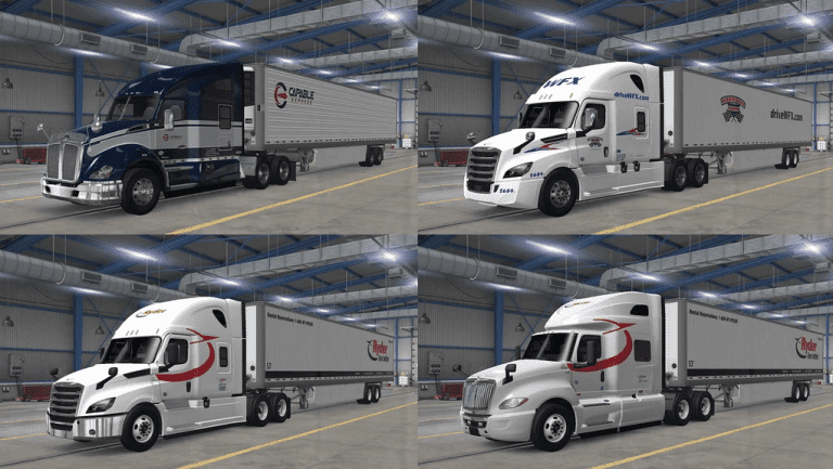 ATS SKINPACK BY ANKRPL V2.5 Mod - ATS Mod | American Truck Simulator Mod