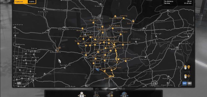 ATS Maps Mods | American Truck Simulator Maps mods download