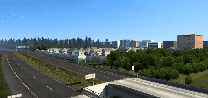 New States Map ATS - ATS Mod | American Truck Simulator Mod