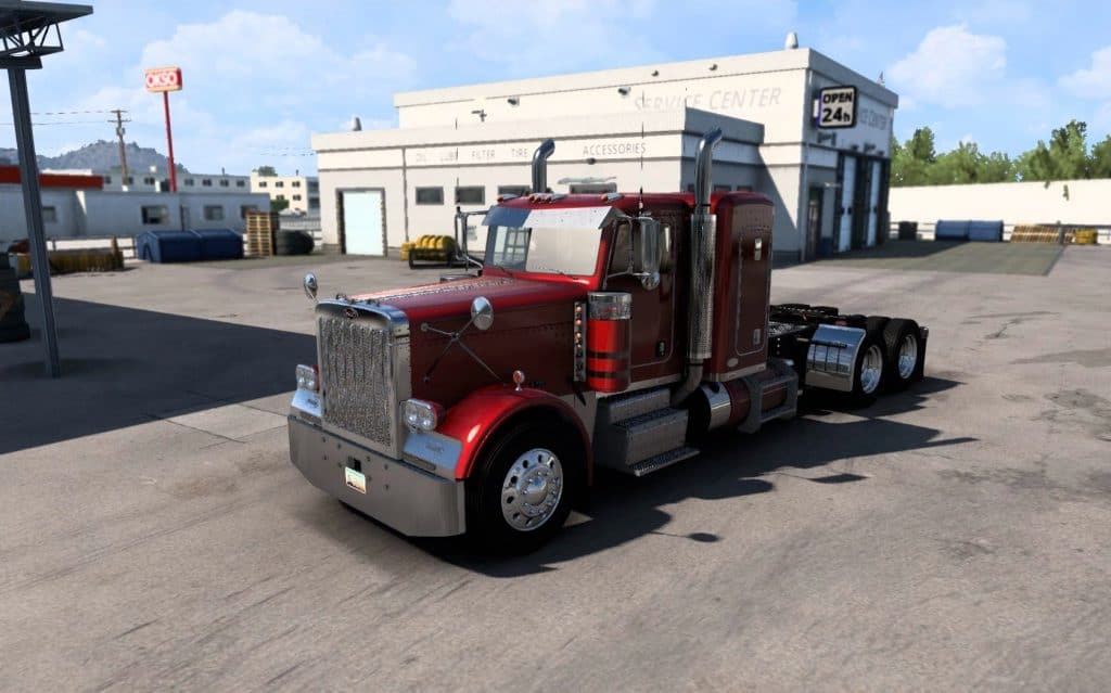 MODIFIED PETERBILT 389 ATS 1.44+ UPDATE 2.4 Mod - ATS Mod | American ...