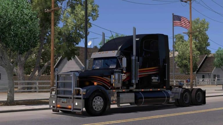 FREIGHTLINER CLASSIC XL 7.1A Mod - ATS Mod | American Truck Simulator Mod