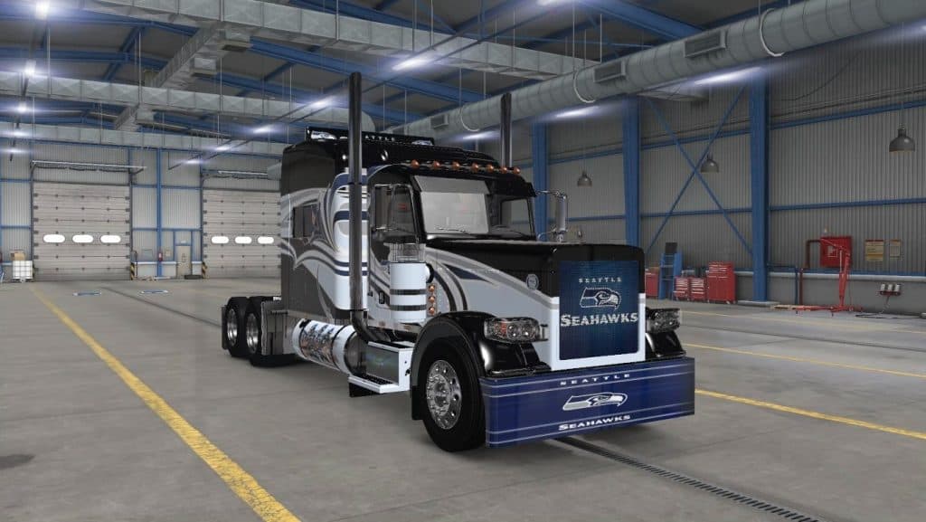 SEATTLE SEAHAWKS 1.45 Mod - ATS Mod | American Truck Simulator Mod