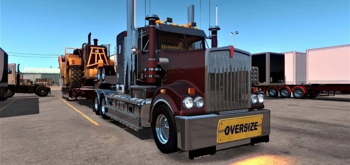 Kenworth W900B v1.6.4 Mod - ATS Mod | American Truck Simulator Mod
