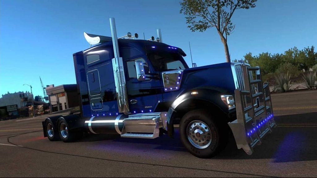 KENWORTH W990 EDITED BY HARVEN V1.2.6 1.45 Mod - ATS Mod | American ...