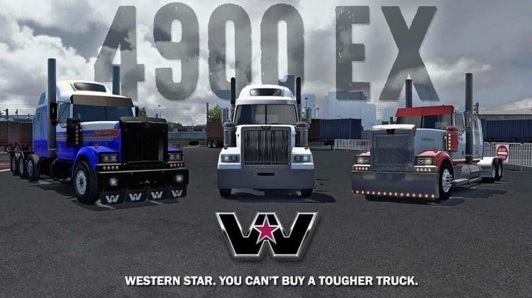 WESTERN STAR 4900 EX V1.45 Mod - ATS Mod | American Truck Simulator Mod