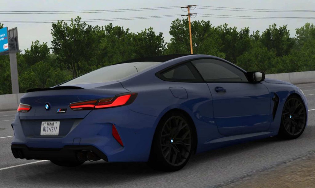 BMW M8 F92 V1.0 1.48 Mod - ATS Mod | American Truck Simulator Mod