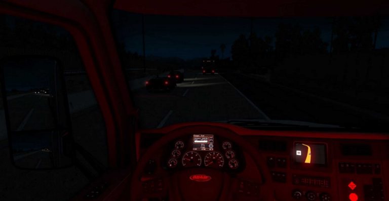 Cabin Interior Light Mod Mod - ATS Mod | American Truck Simulator Mod