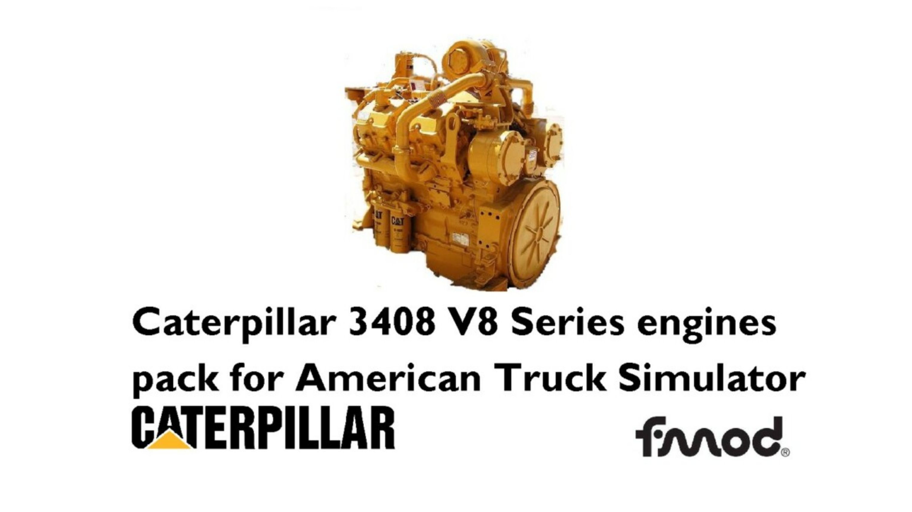Caterpillar 3408 V8 Series engines pack for ATS v. 2.1 (1.42 – 1.48 ...