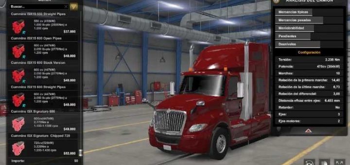 ATS Parts / Tuning Mods | American Truck Simulator Parts / Tuning mods