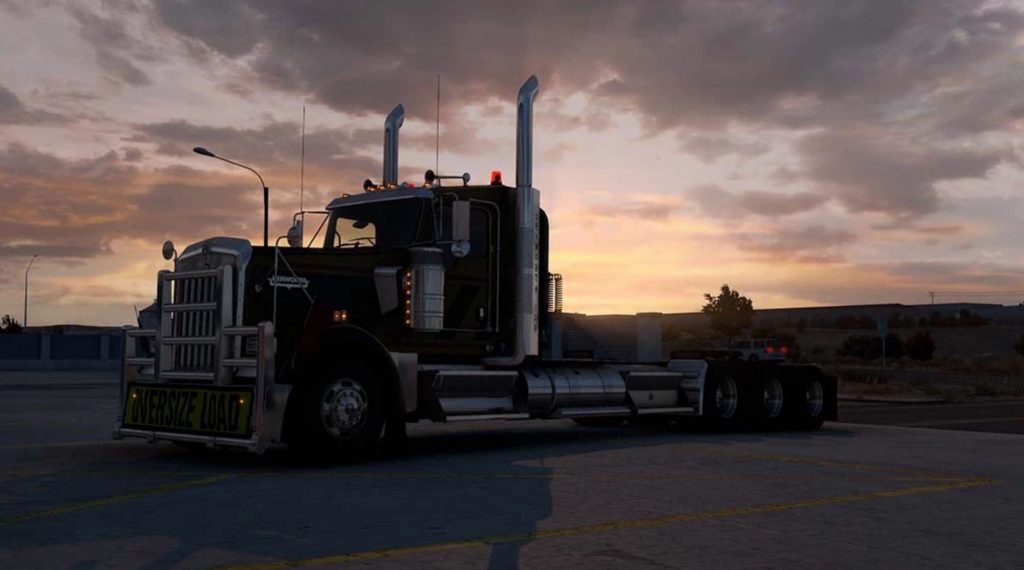 Kenworth W900 Mid Mount 8x6 + Spread Chassis 1.48 Mod - ATS Mod ...