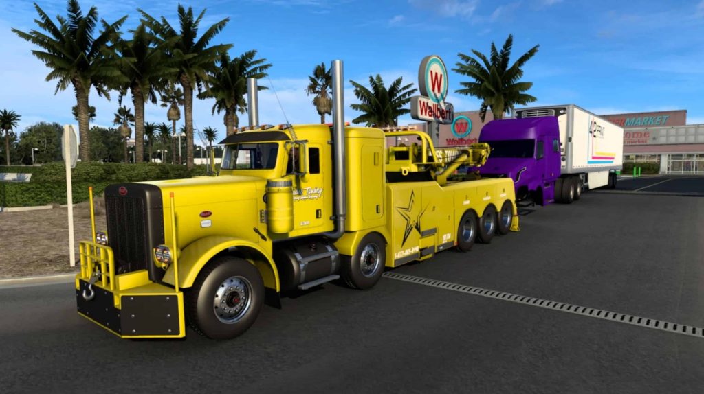 Peterbilt 389 Carhauler / Autohauler Truck 1.48 Mod - ATS Mod ...
