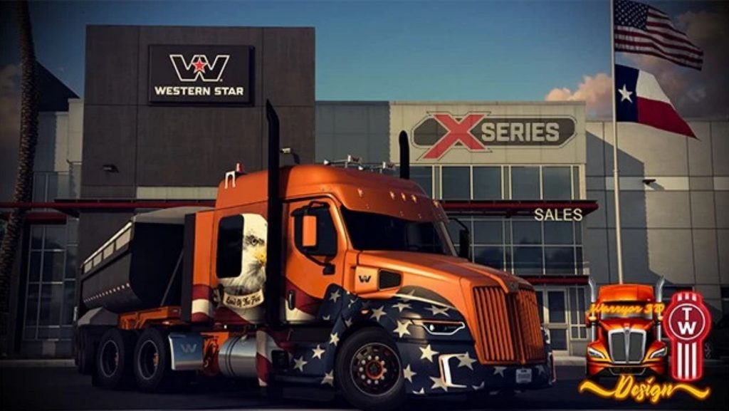 Western Star 57X Prime Truck v1.48 Mod - ATS Mod | American Truck ...