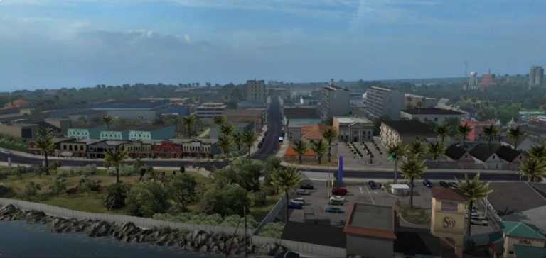 Caribbean Map v1.1.1 1.41 Mod - ATS Mod | American Truck Simulator Mod