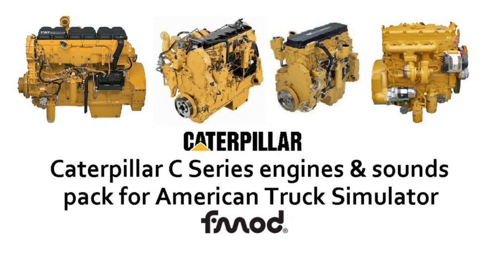 Caterpillar C Series engines pack for ATS v.1.3 (1.44 – 1.48) Mod - ATS ...
