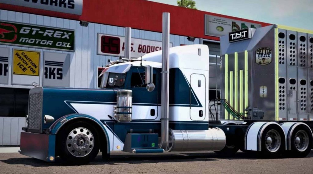 Dom's 379 Truck v1.2 for ATS 1.48.5 Mod - ATS Mod | American Truck Simulator Mod