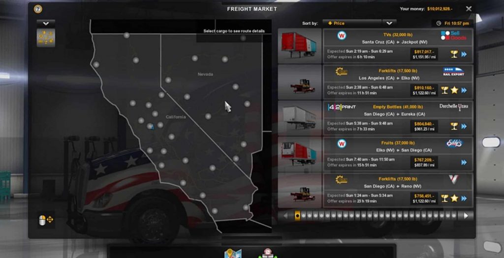 Extra Money mod for ATS Mod - ATS Mod | American Truck Simulator Mod