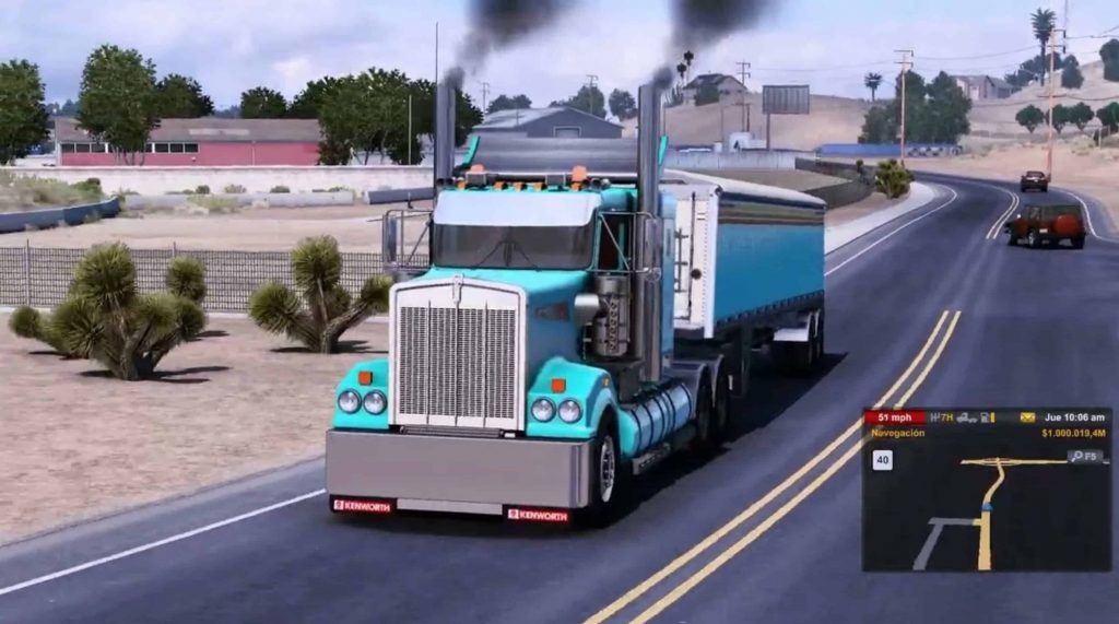 Kenworth T909 Truck v5.6 1.48 Mod - ATS Mod | American Truck Simulator Mod