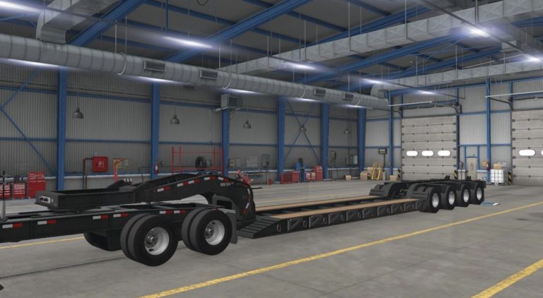 Lowboy pack v3.0 Mod - ATS Mod | American Truck Simulator Mod