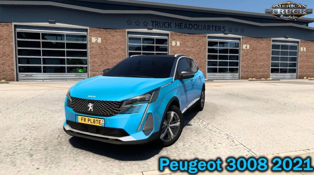 Peugeot 3008 2021 + Interior v1.1 (1.48.x) Mod - ATS Mod | American ...