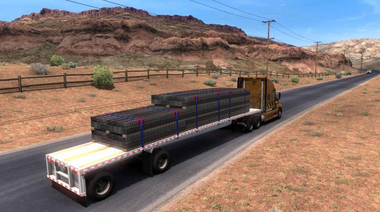 Ravens Eclipse Flatbed v1.48 Mod - ATS Mod | American Truck Simulator Mod