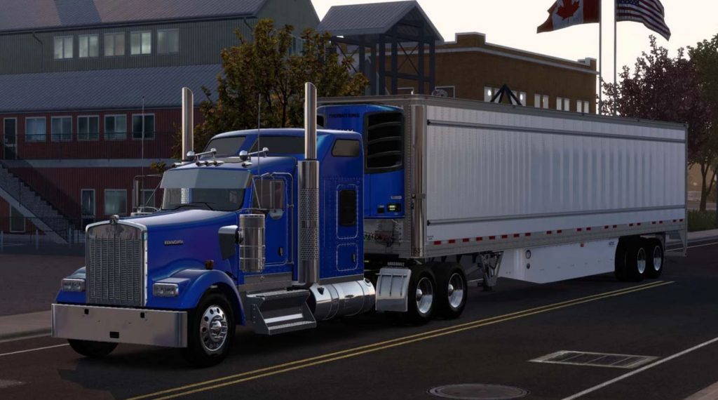 Reefer Vanguard 2023 Trailer v1.1 1.48 Mod - ATS Mod | American Truck ...