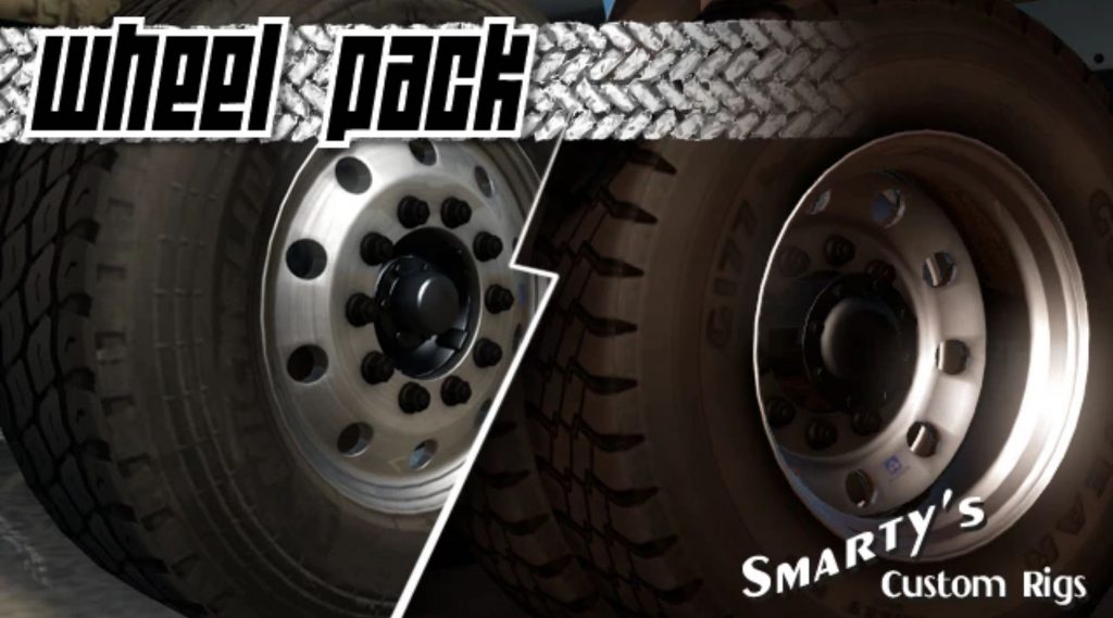 Smarty's Wheel Pack v1.9 ATS 1.48 Mod - ATS Mod | American Truck ...