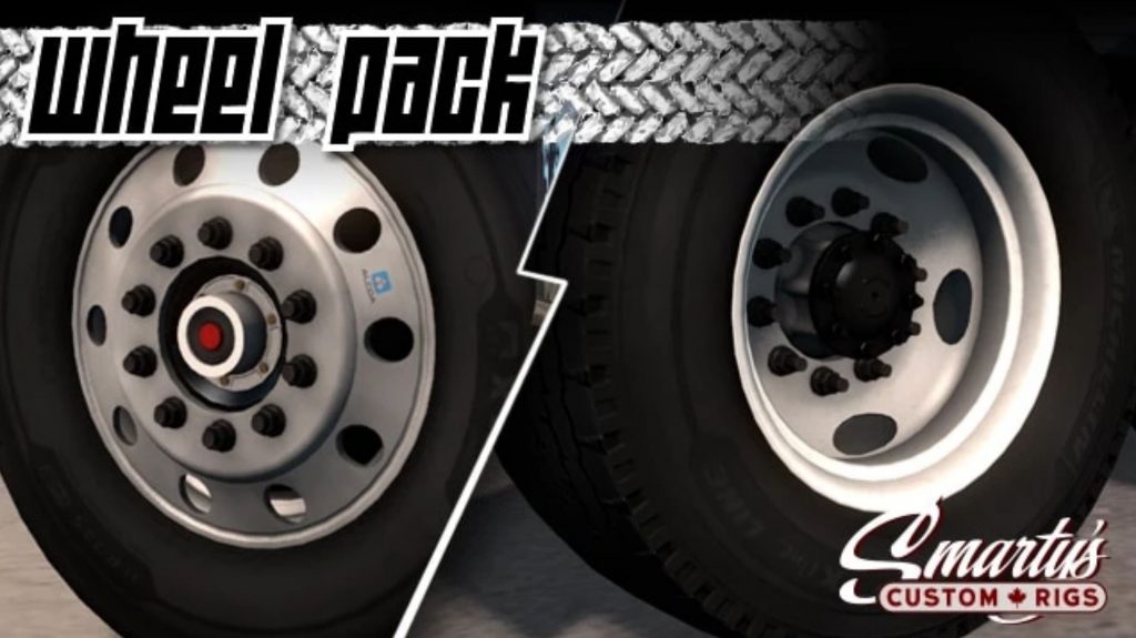 Smarty's Wheel Pack v2.3.1 1.48 Mod - ATS Mod | American Truck ...