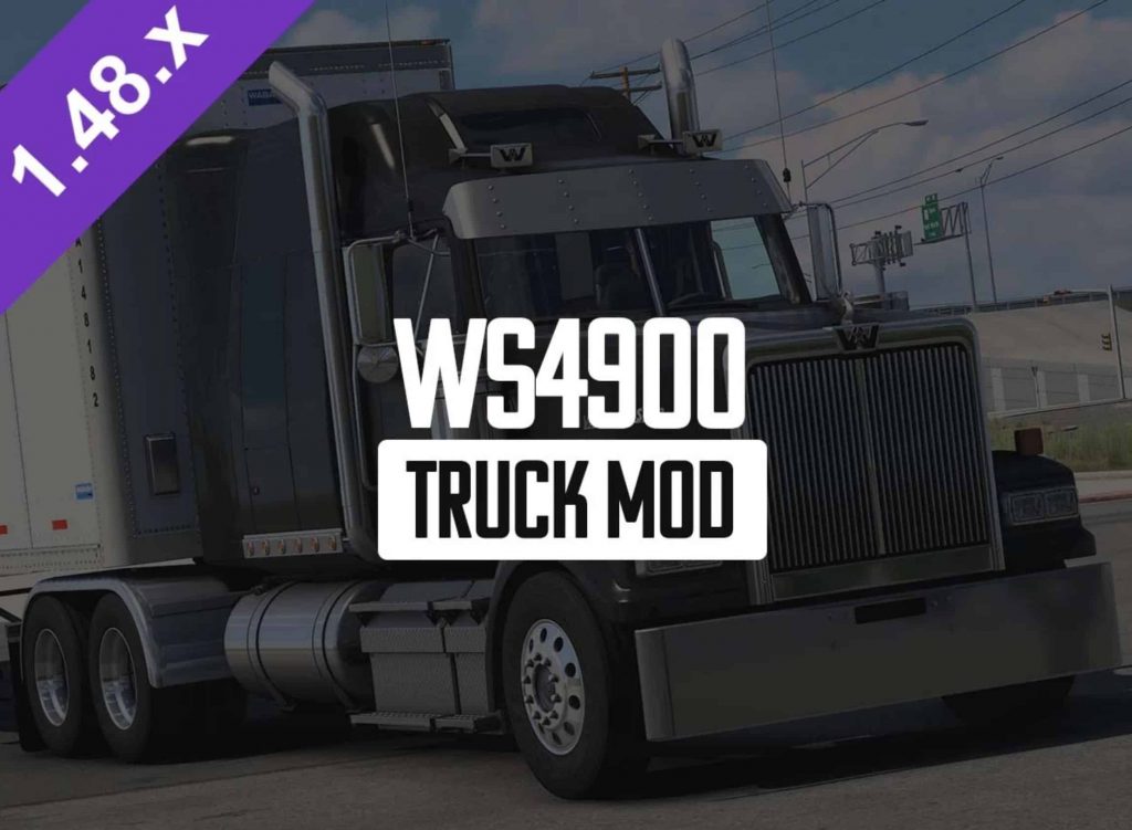 Western Star 4900 SF Truck for ATS 1.48 Mod - ATS Mod | American Truck Simulator Mod