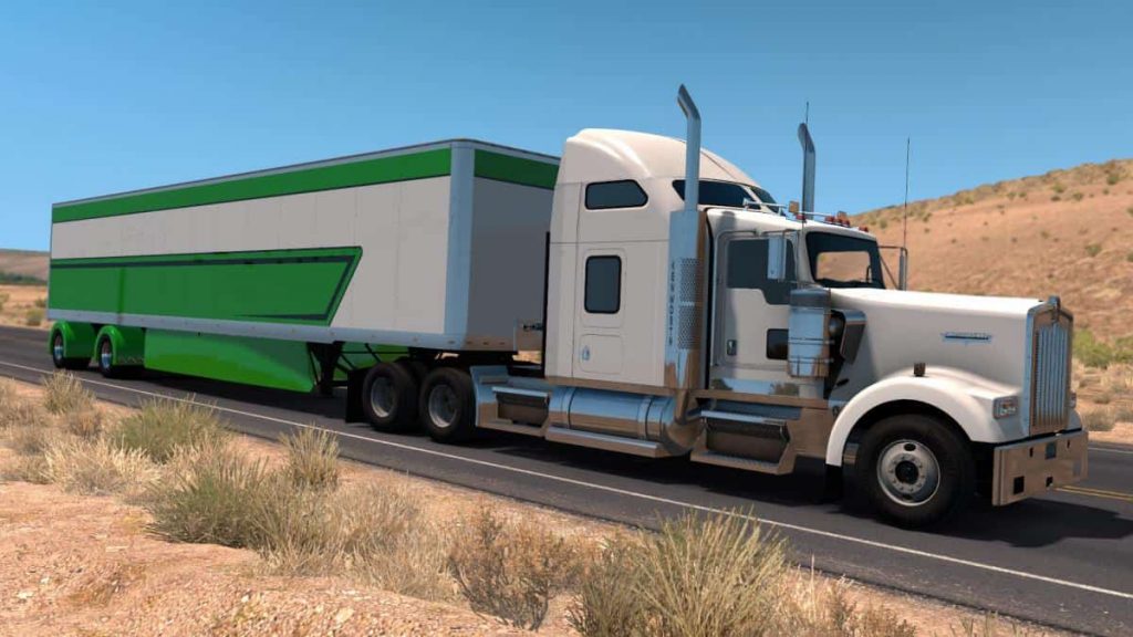 CUSTOM 53 TRAILER 1.32.X ATS Mod - ATS Mod | American Truck Simulator Mod