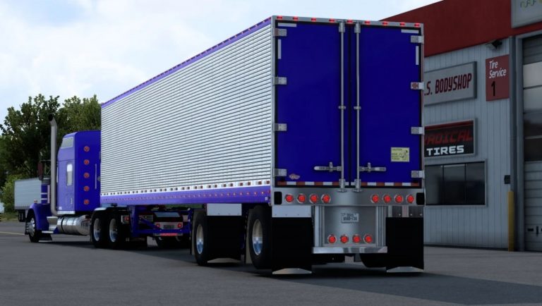 Custom Reefer Trailer v1.1 Mod - ATS Mod | American Truck Simulator Mod