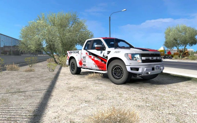 Ford F150 SVT Raptor v2.5 ATS Mod - ATS Mod | American Truck Simulator Mod