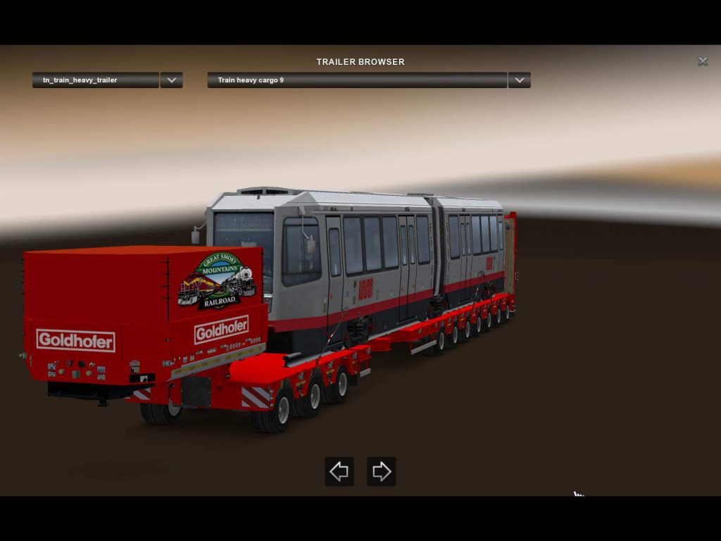 HEAVY TRAIN TRAILER PACK V1.01 MOD Mod - ATS Mod | American Truck ...