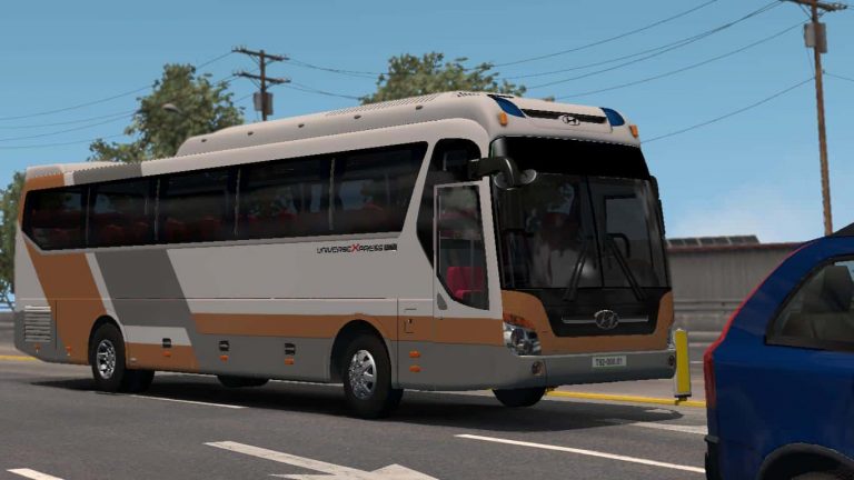 Hyundai Universe 2008 1.33.x Mod Mod - ATS Mod | American Truck Simulator Mod
