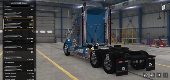 ATS Parts / Tuning Mods | American Truck Simulator Parts / Tuning mods