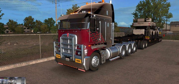 Kenworth K200 - ATS Mods | American Truck Simulator Kenworth K200 Mods