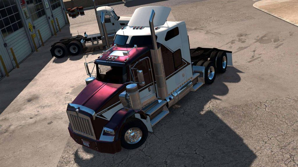 Kenworth T800 v1.2.2 1.35.x Mod - ATS Mod | American Truck Simulator Mod