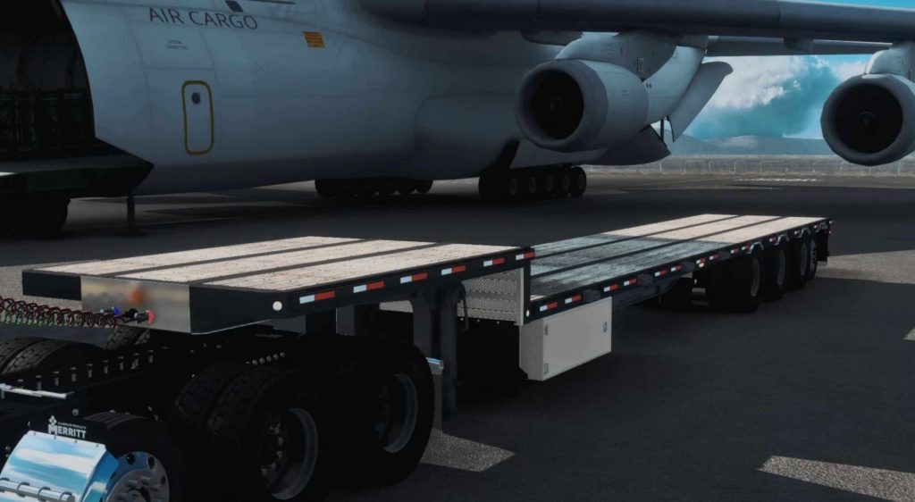 Lodeking Stepdeck Trailers v1.2 1.48.x Mod - ATS Mod | American Truck ...